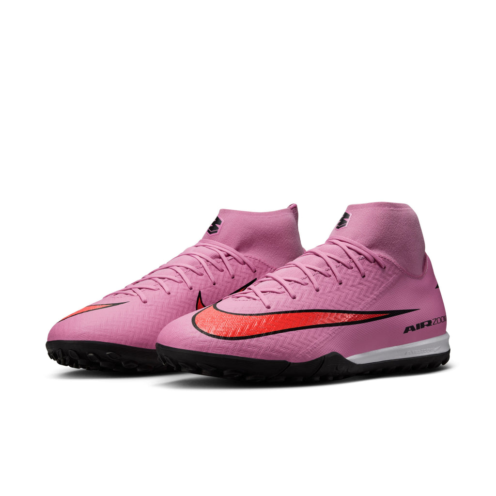 Nike ZM Mercurial Superfly 10 Academy TF - MAGIC FLAMINGO/BLACK-TOTAL ...