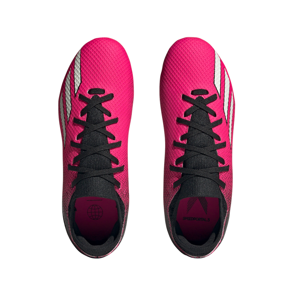 Adidas X Speedportal .3 FG J - PINK/BLACK | East Coast Soccer Shop